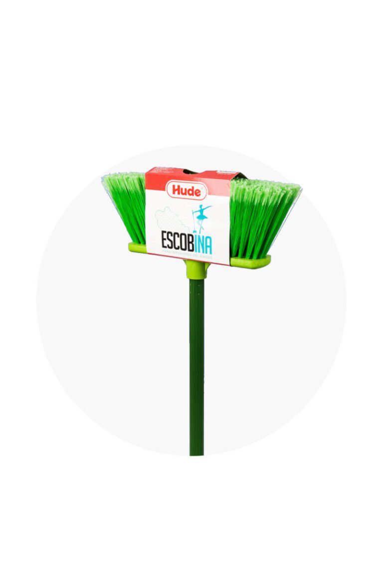 Escoba Escobina Hude Ancho 30 Cm Verde | Dielsa