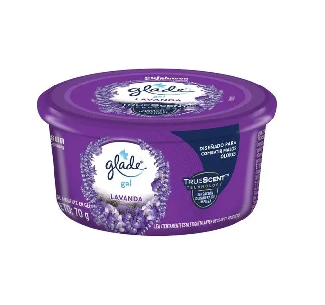 Gel Ambientador Lavanda Glade 70 Gr | Dielsa